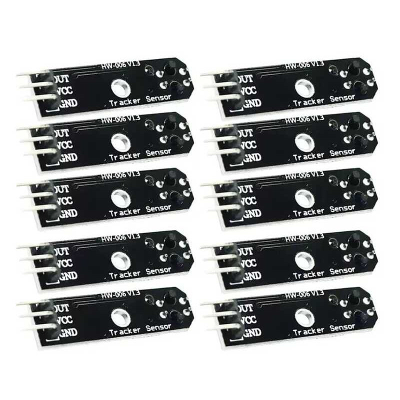 Tcrt5000 General 3-Pin IR Sensor Module - 5V Infrared Line Follower ...