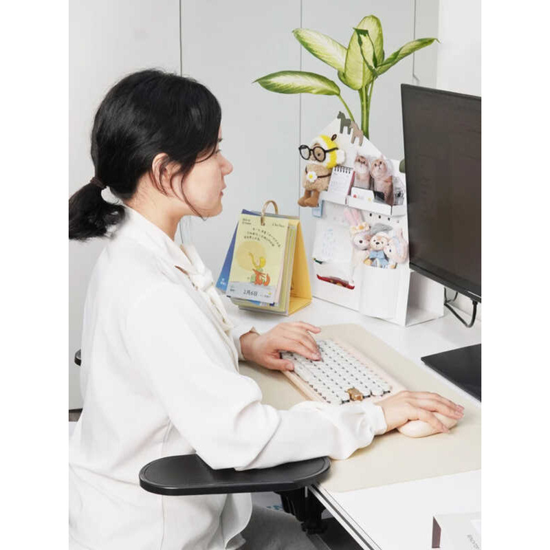 YUXI/with West Computer Hand Bracket Arm Rest Mouse Rest Keyboard Drag ...