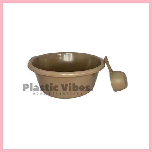 Jumbo 24 inch Round Wash Basin Palanggana With Tabo And Stool | Shopee ...