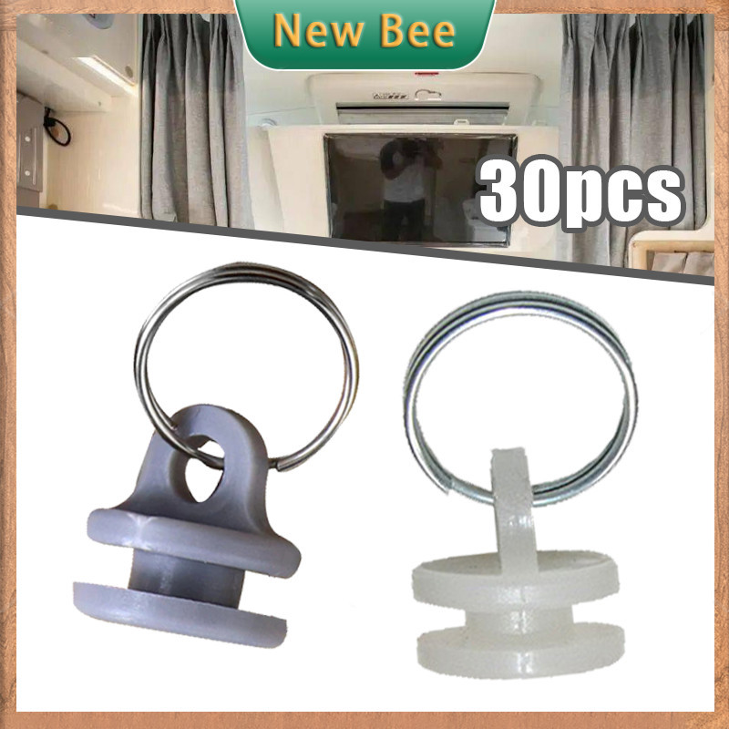 30Pcs J6 Curtain Roller with Ring J6 Pulley Truck Curtain Roller Large ...