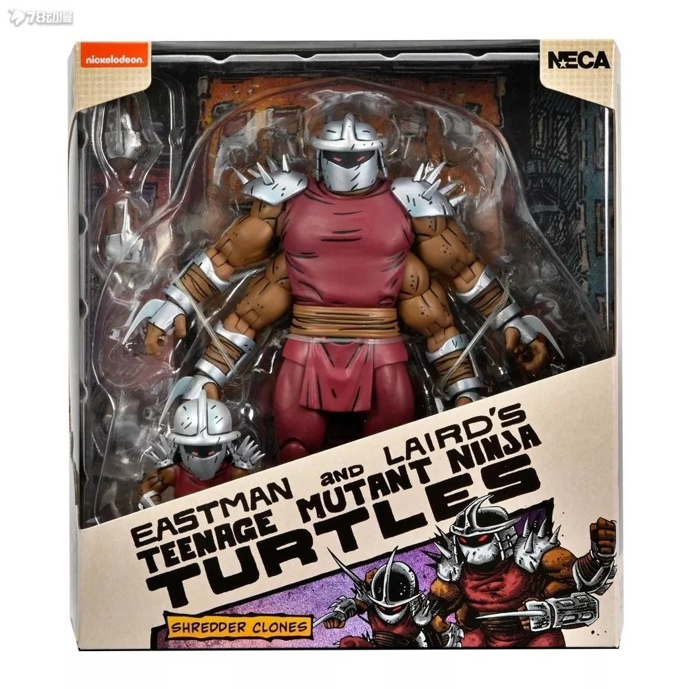 NECA Genuine Version With Laser Tag, Mutant Ninja Turtle, Cloned + Mini ...