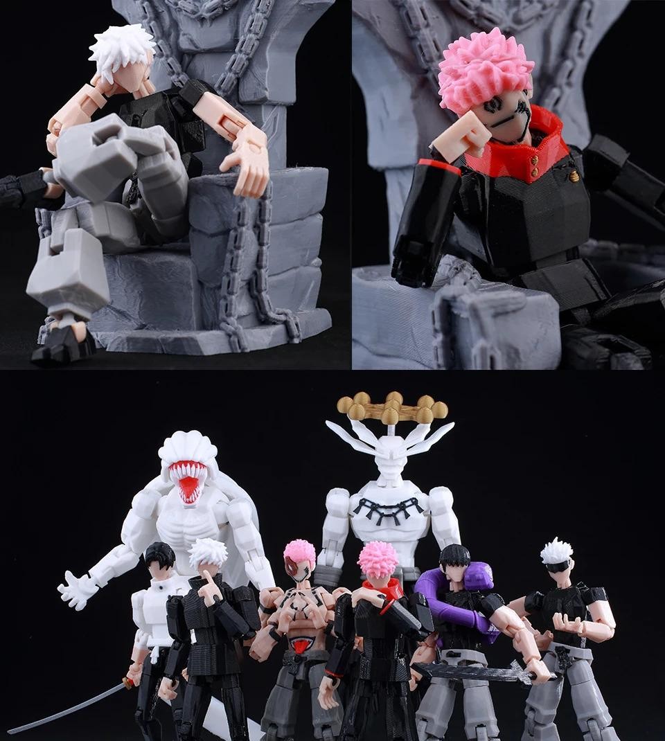 Lucky13 T13 Action figure 9L3D Printed Lucky Dummy 13 Jujutsu Kaisen ...