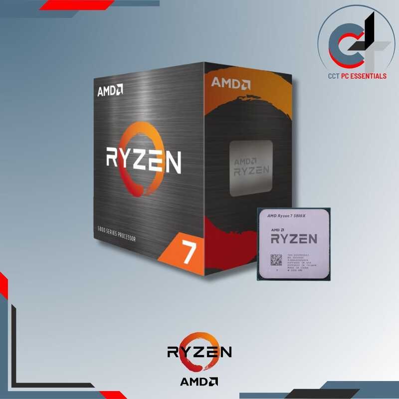 AMD RYZEN 7 5800Xt Desktop Processor Am4 Socket 8 CPU Cores 16 Threads ...