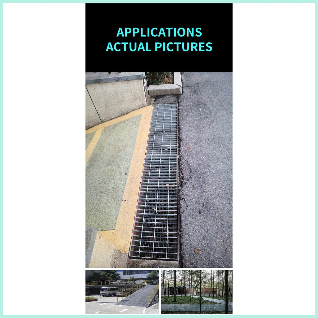 STEEL GRATING HOT DIPPED GALVANIZED /MAN HOLE COVER/ PANG-COVER SA ...