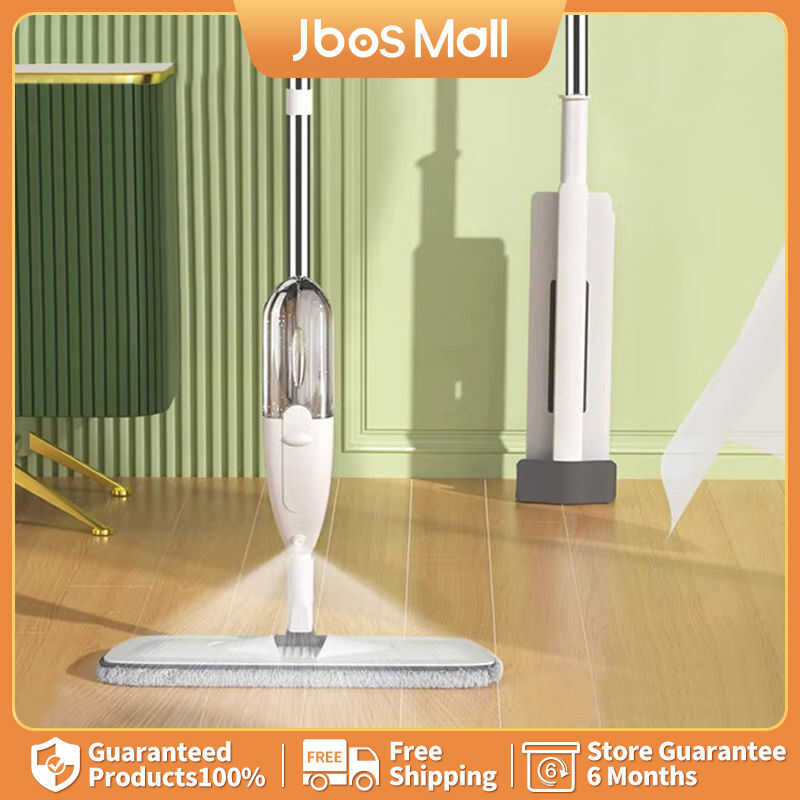 Spray Lightweight Water Spraying Sweeper Floor Cleaner Carbon Fiber Dust Mops 360 Rotating Rod ...