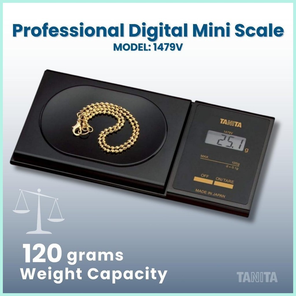 TANITA 120g Precision Pocket Weighing Scale | Digital Scale for Jewelry ...