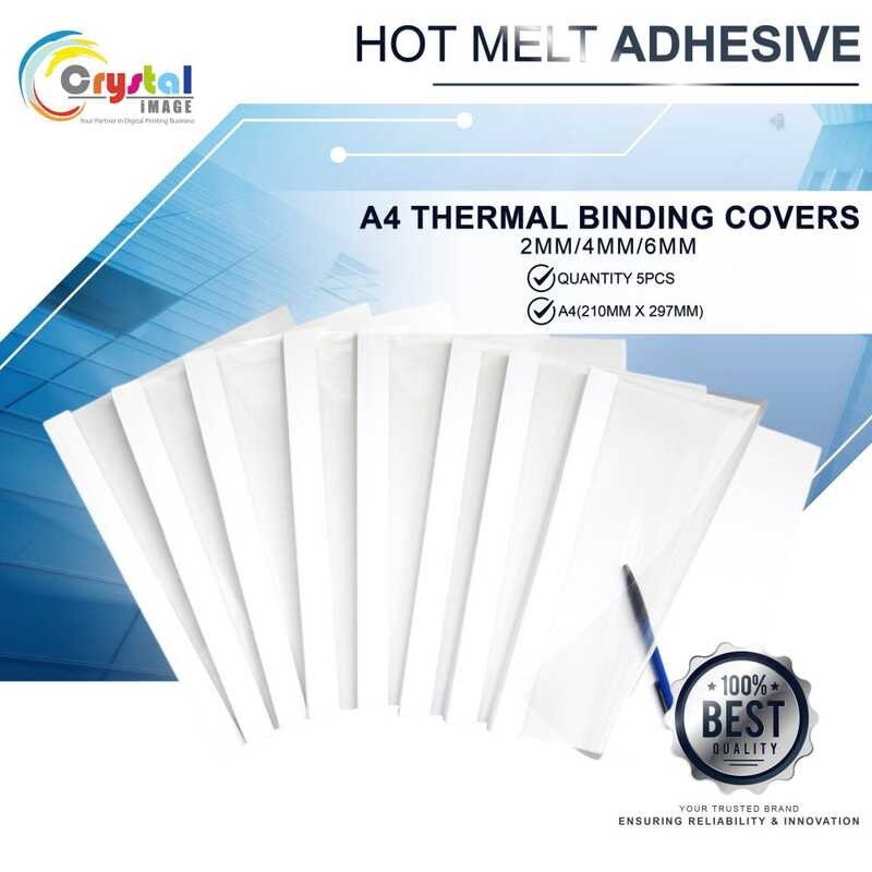A4 Thermal Covers Hot Melt 2Mm/4Mm/6Mm - Heavy-Duty Spine For Secure ...