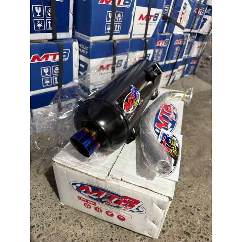 Mt8 PIPE TITANIUM TIP NMAX V2 AEROX V2 | Shopee Philippines