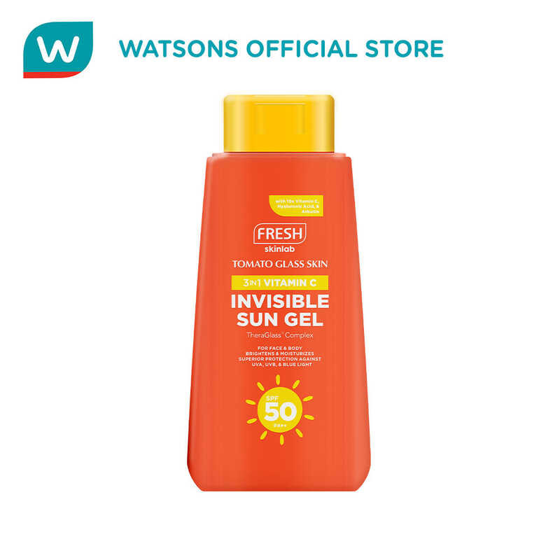 FRESH Skinlab Tomato Glass Skin 3 In 1 Vitamin C Invisible Sun Gel SPF ...
