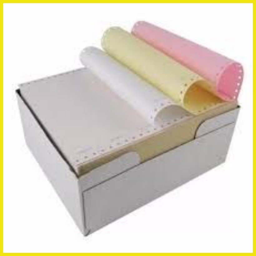 BF888-Carbonless Continous Paper 1 Half, 3 Ply for Dot Matrix Paper ...