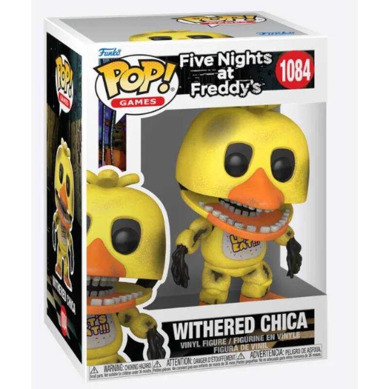 FUNKO POP Original Five Nights At Freddi's Withered Bonnie Chica Golden ...