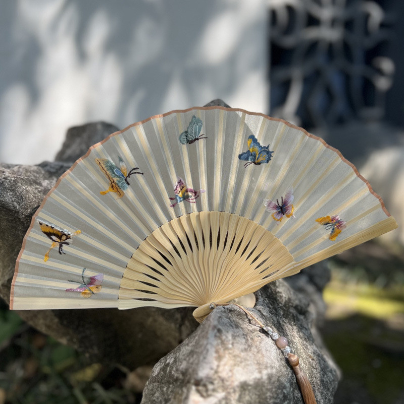 Order Su Embroidery Folding Fan Embroidery Fan Folding Fan Ancient ...