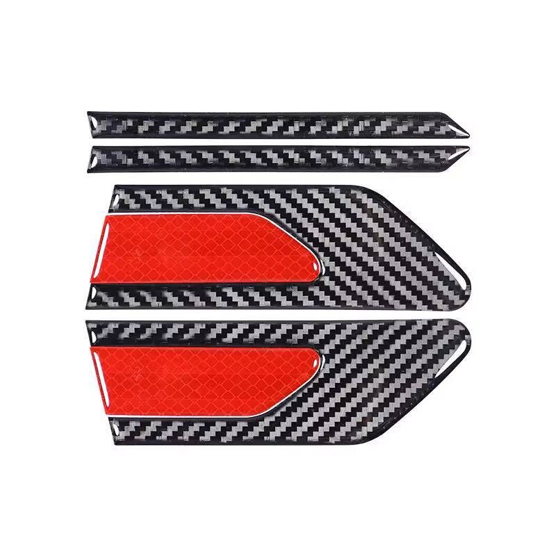☑♥ Decorative Stickers Carbon Fiber Personalized Stickers Anti ...