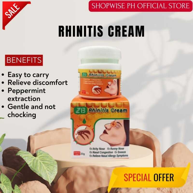 ORIGINAL Rhinitis Cream Treatment Acute Chronic Allergic Sinusitis ...