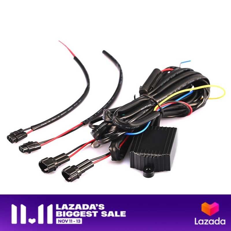 MARBIT DRL LED Daytime Running Light Relay Harness Automatic On Off ...