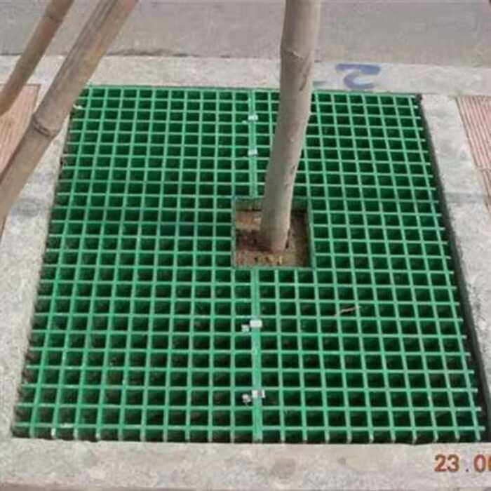 Fiberglass Drainage Gutter Cover Tree Car Wash Floor Grid Panel ...
