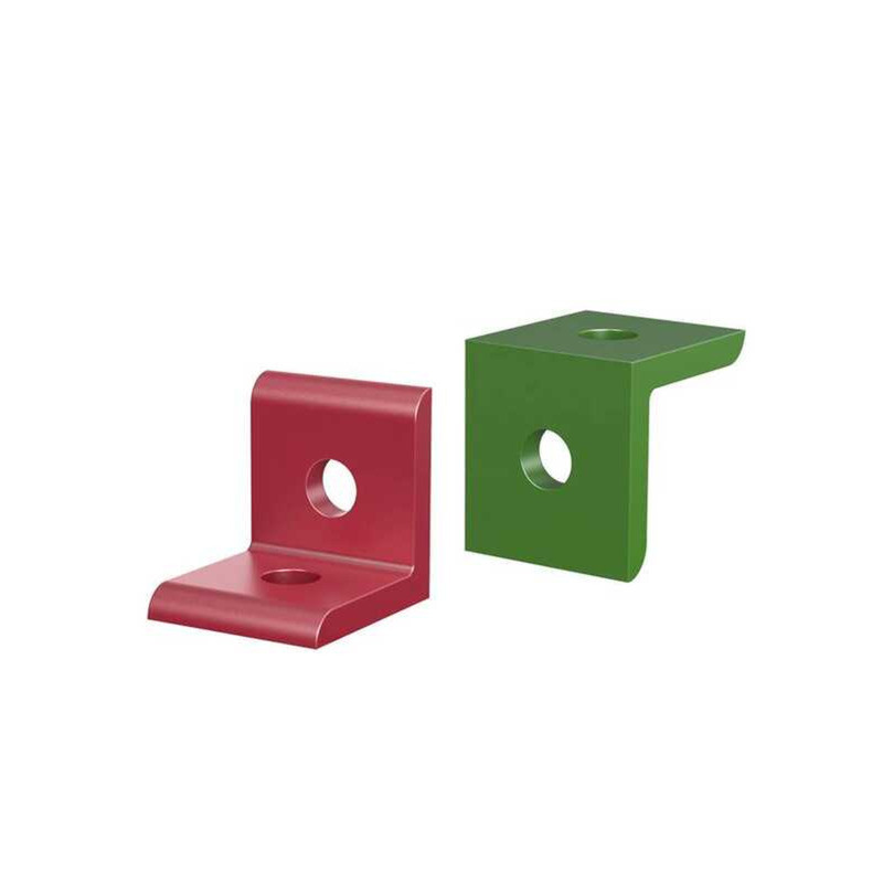 2020 Colorful Vertical Pieces Profile Cross L-shaped Aluminum Corner ...