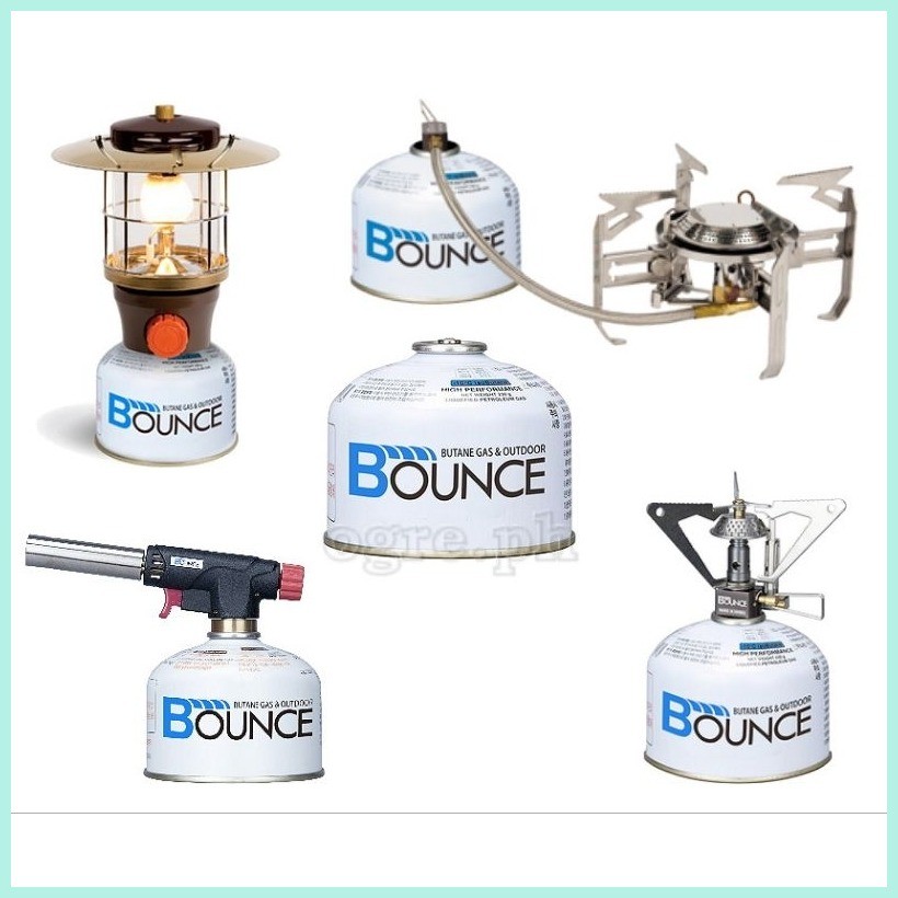 Bounce Camping Butane Gas 230g Screw Type Canister | Shopee Philippines