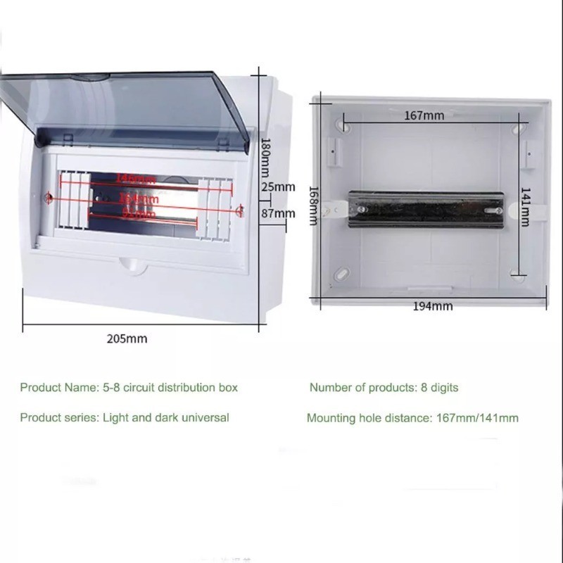 Waterproof Electric Box Cover Breaker Enclosure Plastic Current ...
