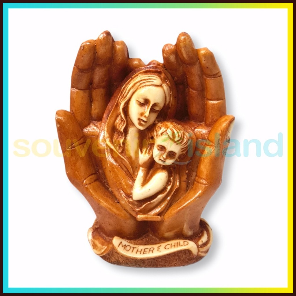 ♒ Holy Hands Table Decor Display Ascension Fatima Holy Face Holy Family ...