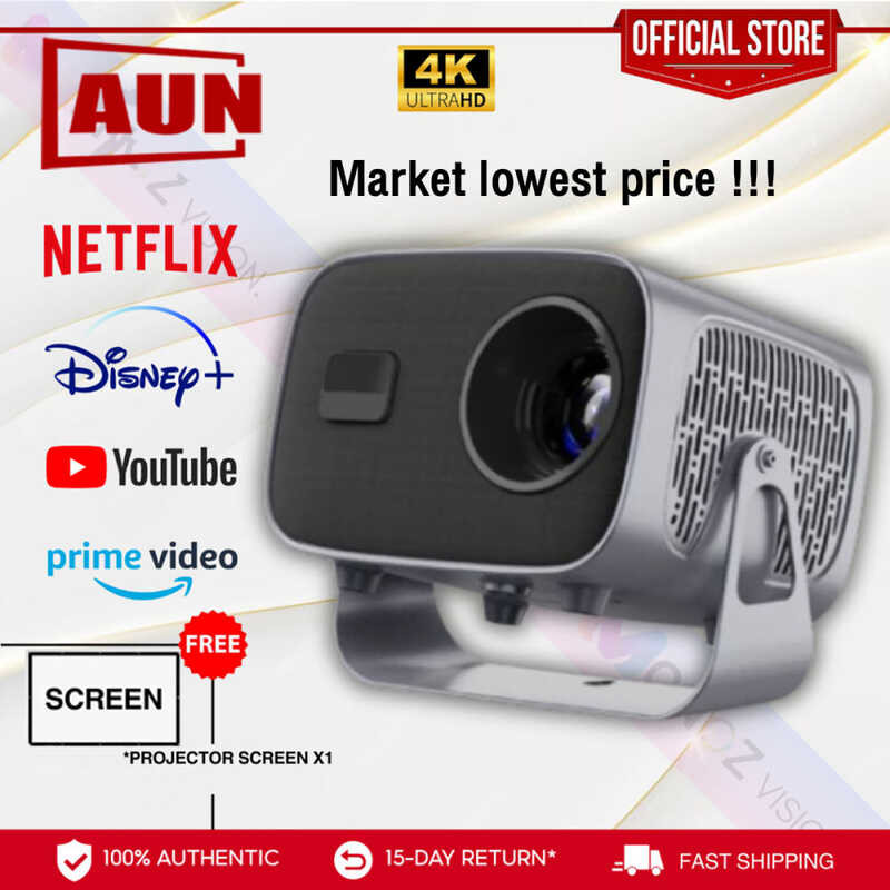 Aun【Lowest Price Guarantee】A10 PRO Electric Focus 8500 Lumen/360 ANSI ...