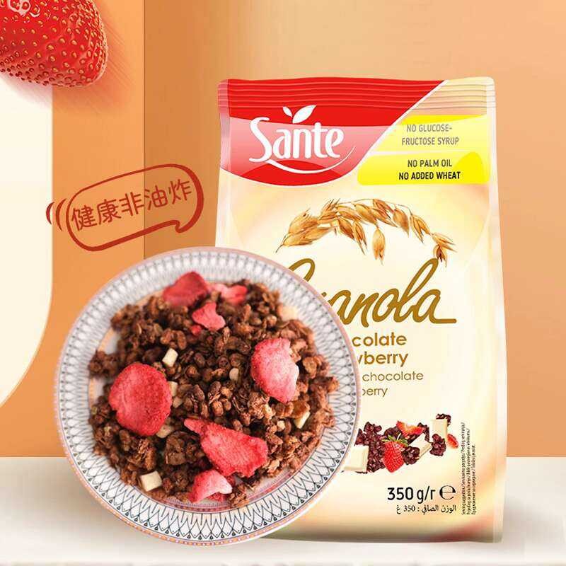 Polish Sante Strawberry Oatmeal Original Breakfast Instant Meal ...