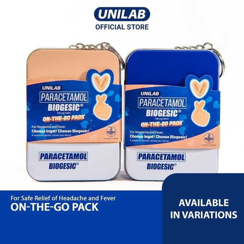 Unilab Biogesic On-The-Go Pack Ba2 | Shopee Philippines