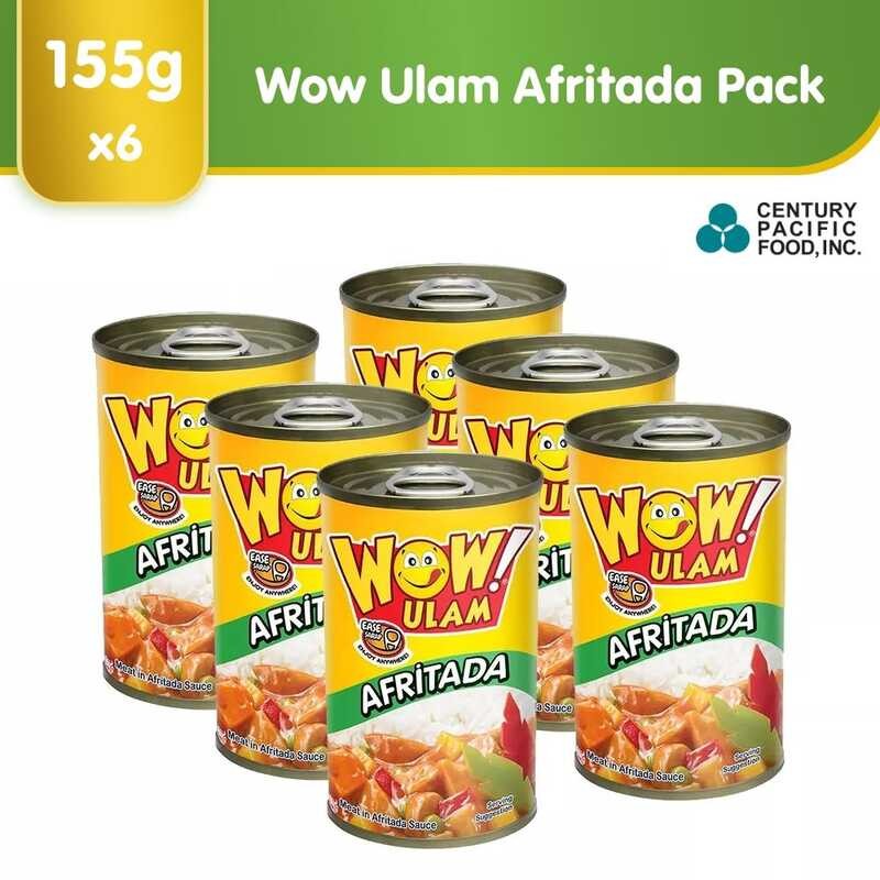 E32 Wow Ulam Afritada 155G (Pack Of 6Pcs) | Shopee Philippines