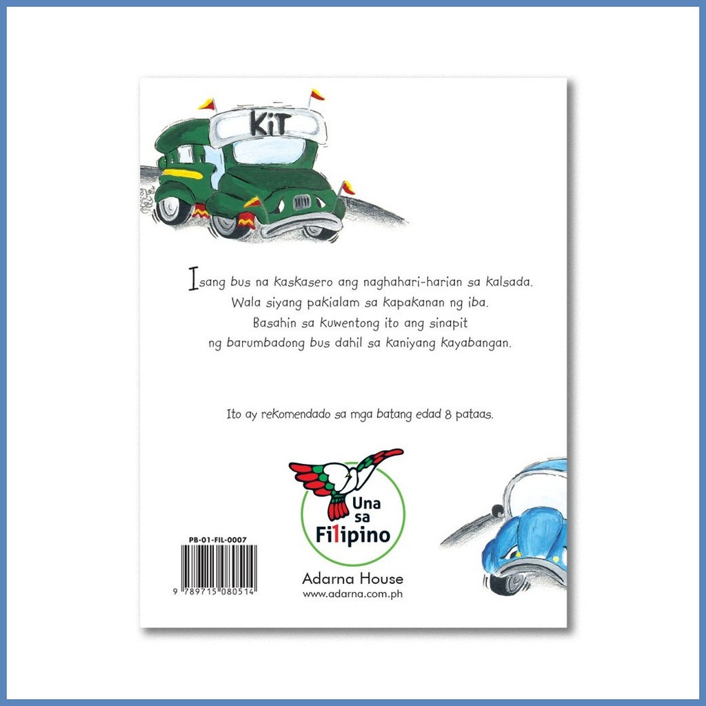 Ang Barumbadong Bus Picture Book - for Grade 2, Filipino Text | Shopee ...