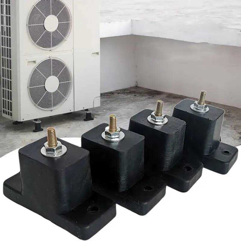 Air Conditioning Shock Pads 4Pcs Rubber AC Condenser Shock Absorbing ...