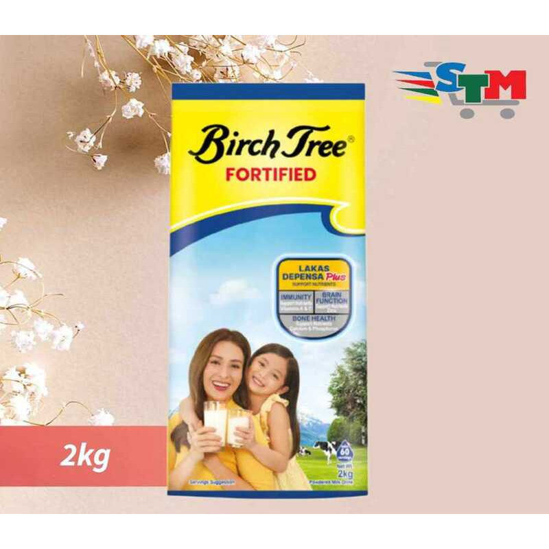 Birch Tree Fortified Milk 2Kg Welcome To The Store. Fd0 | Shopee ...
