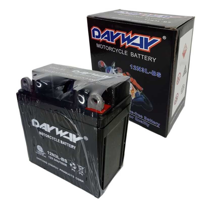 HONDA TMX 125 BATTERY DAYWAY | 12N3l-Bl DAYWAY MOTORCYCLE BATTERY ...