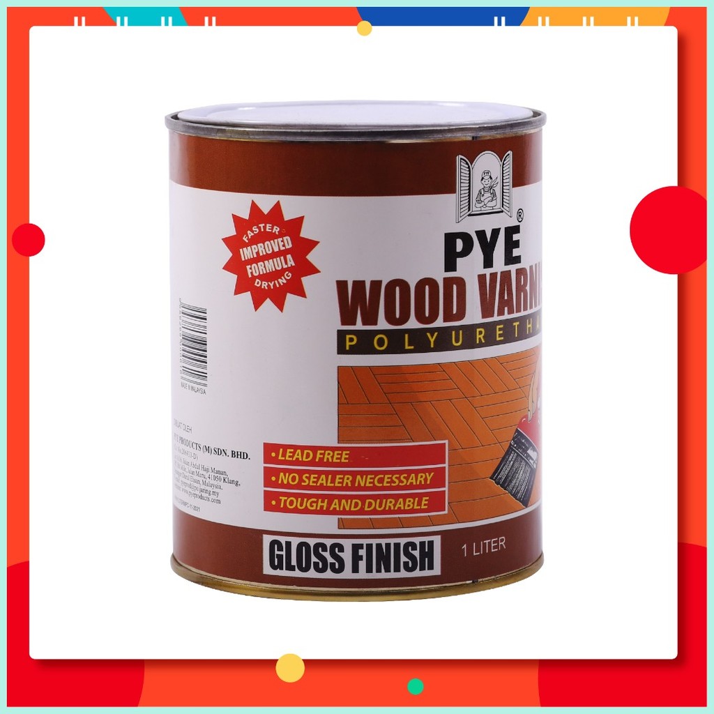Pye Wood Varnish - Polyurethane Varnish | Shopee Philippines