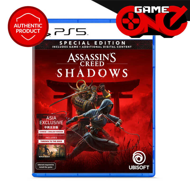 Playstation Ps5 Assassin's Creed Shadows Special Edition 085 | Shopee ...