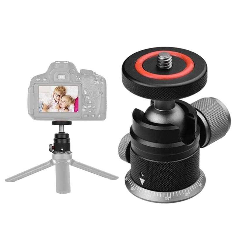 Duty Heavy Aluminum Ball Head Degree Panning Camera Mount With Screw ...