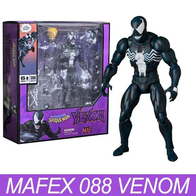 Mafex 088 Spider-Man Action Figure S.H.Figuarts Carnage Venom Hand ...