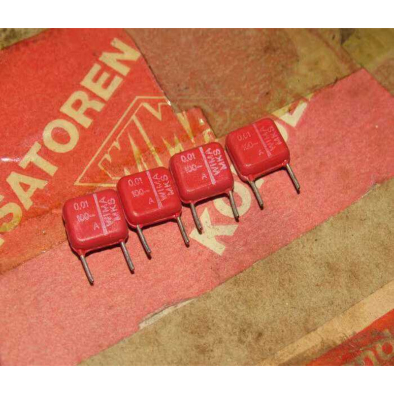Antique West German WIMA Red Weima S 100V 0.01UF Bakelite Case Copper ...