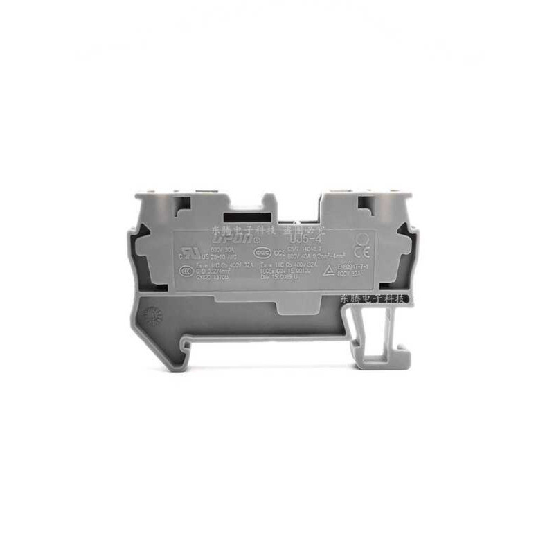 UJ5-4 Square Shanghai AIA Electrical Cage Spring Strip Rail Mounting ...