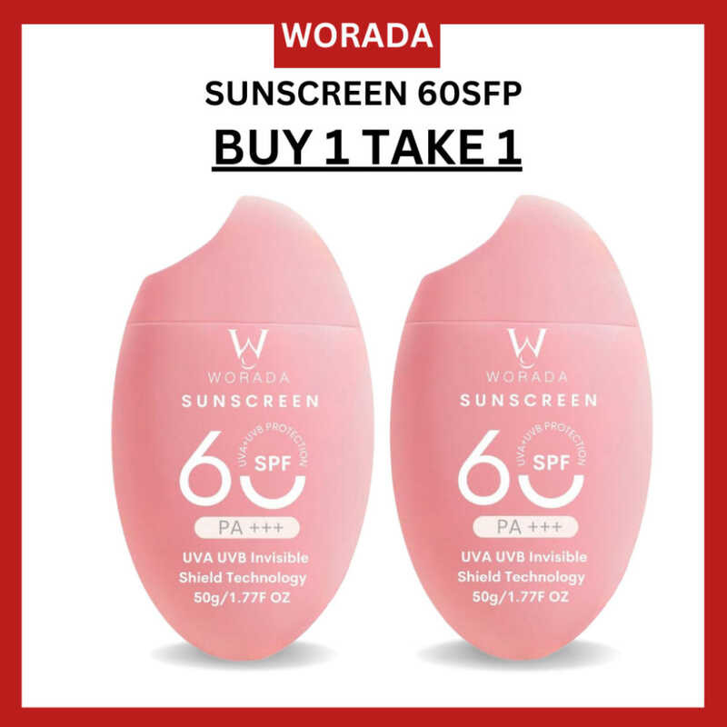Worada Invisible Shield Technology Brightening Sunscreen 50 Grams SPF ...