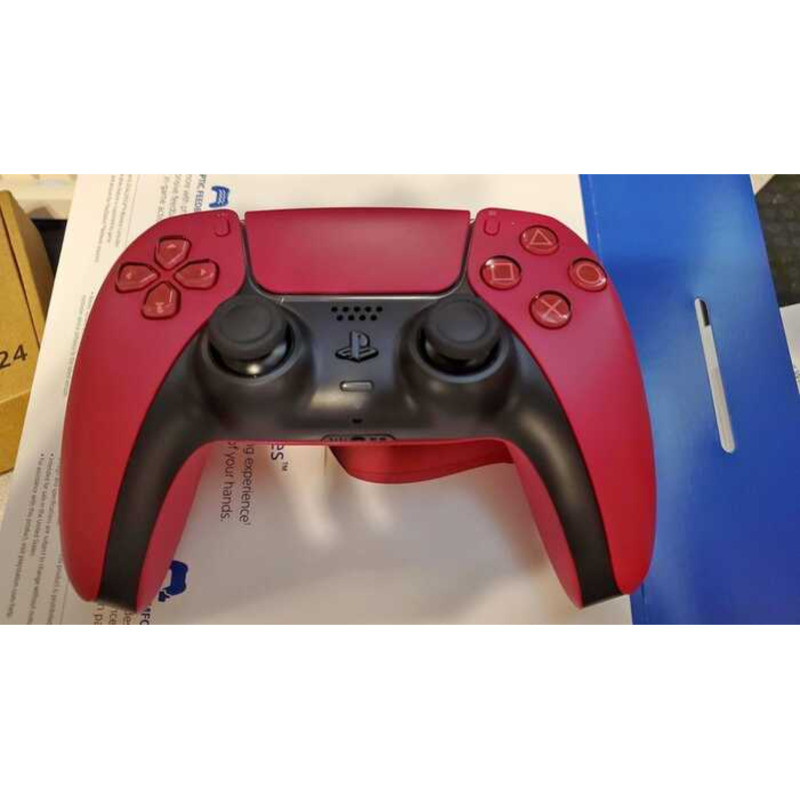 Ps5 Playstation Sony Dualsense Wireless Controller - Black And Lava Red ...
