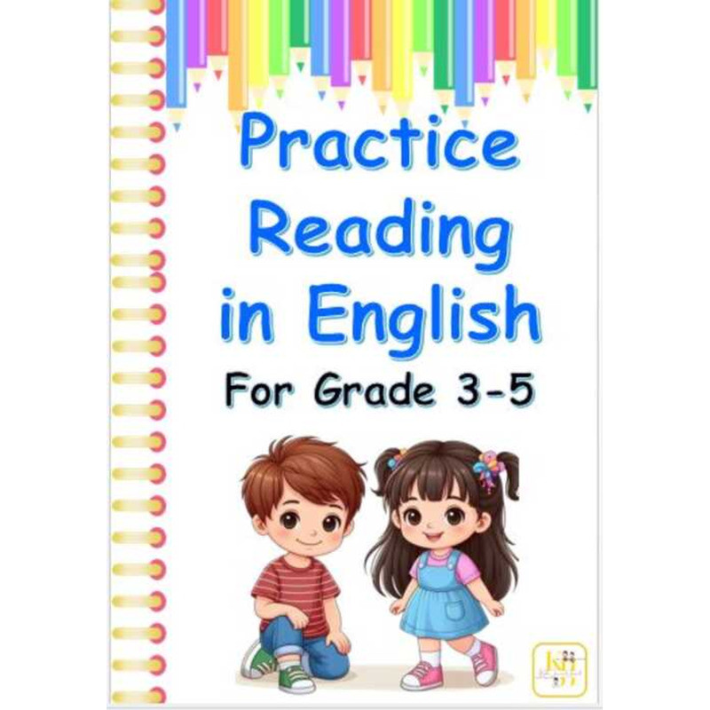 Practice Reading In English For Grade 3-5 27 Pages A4 Size Bookbind ...