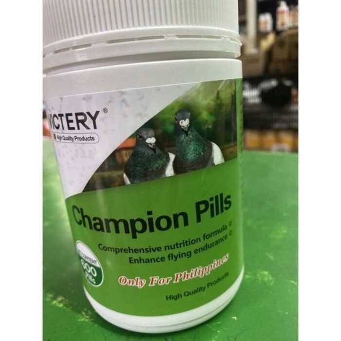VICTERY CHAMPION PILLS 50 PCS FOR PIGEON RACING F9c 21C | Shopee ...