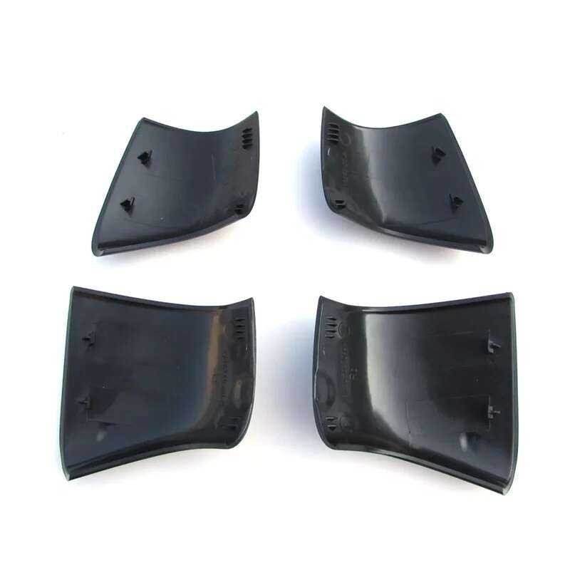W 4Pcs Cover Cap Rail End Shell Assembly For Tesla Model Y 2021-2022 ...