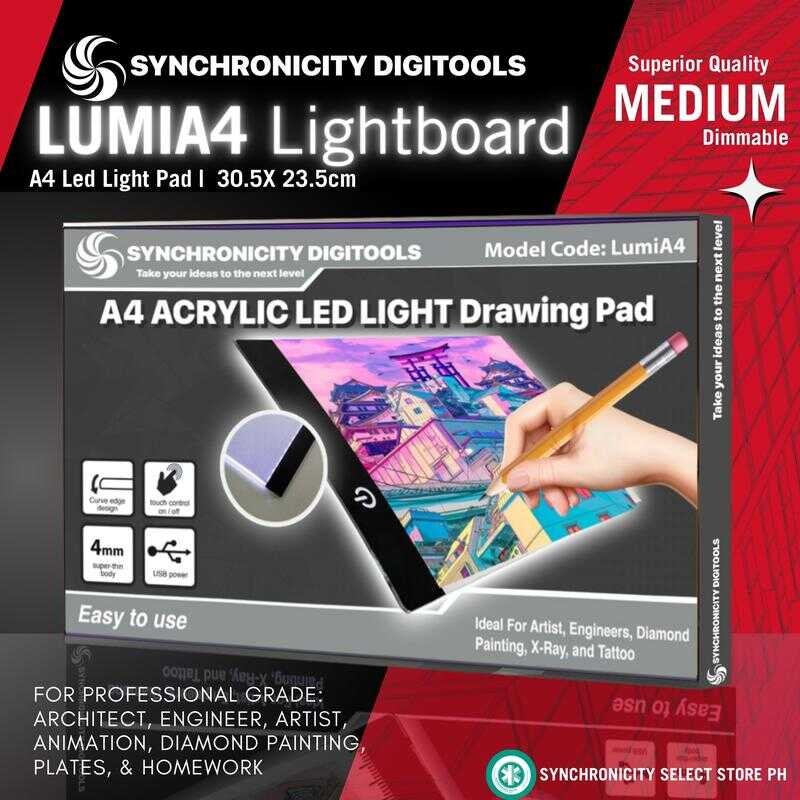 A4 LED Light Pad (297X210mm) Lumia4 Lightboard| Engineering ...