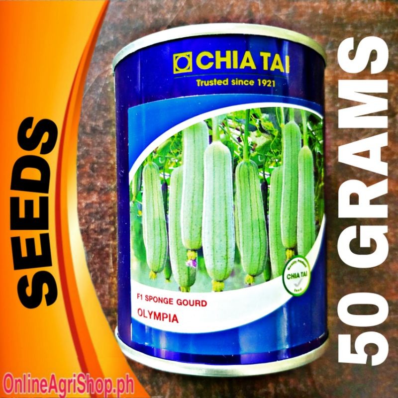 OLYMPIA F1 HYBRID SPONGE GOURD SEEDS (50g) CHIA TAI | Shopee Philippines
