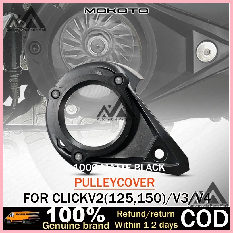 Mokoto Click V2/Click V3 Pulley Cover With Transparent Screen For Honda ...