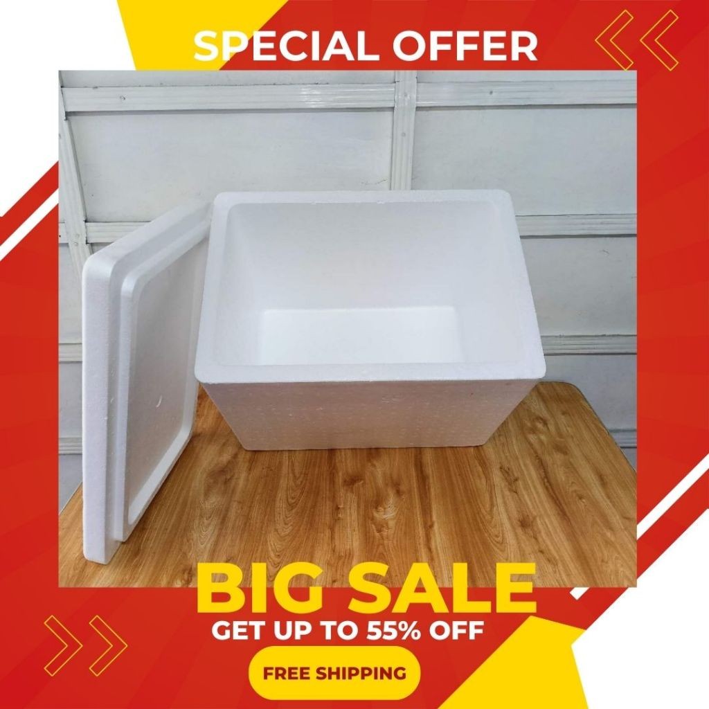 PICNIC BOX ICE CHEST / STYROBOX / STYRO BOX / #BOX 3 (BIG BOX) / ICE BOX / Styrofoam Box ...
