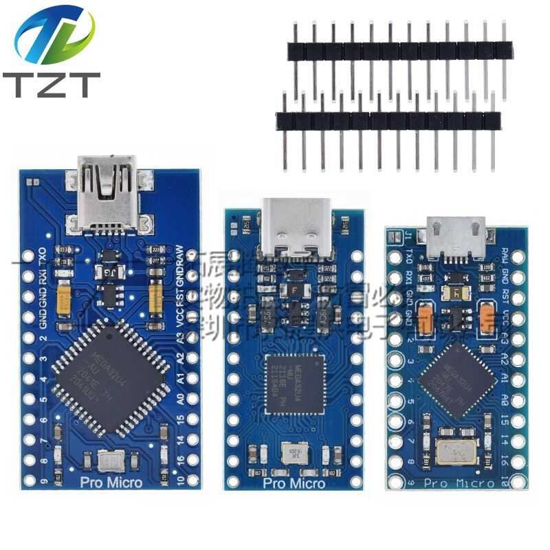 Pro Micro Using Atmega32U4 Self-USB Update Program 5V/16M ...