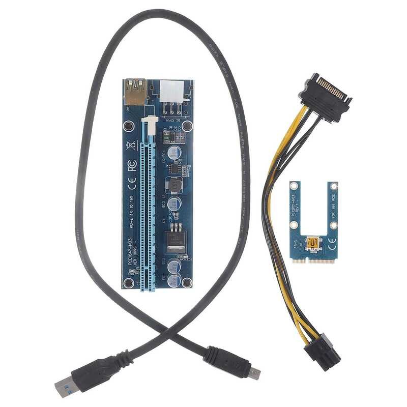 60Cm 3F 2 Mini Pcie To Pci E X16 External Gpu Adapter Cable For Card ...
