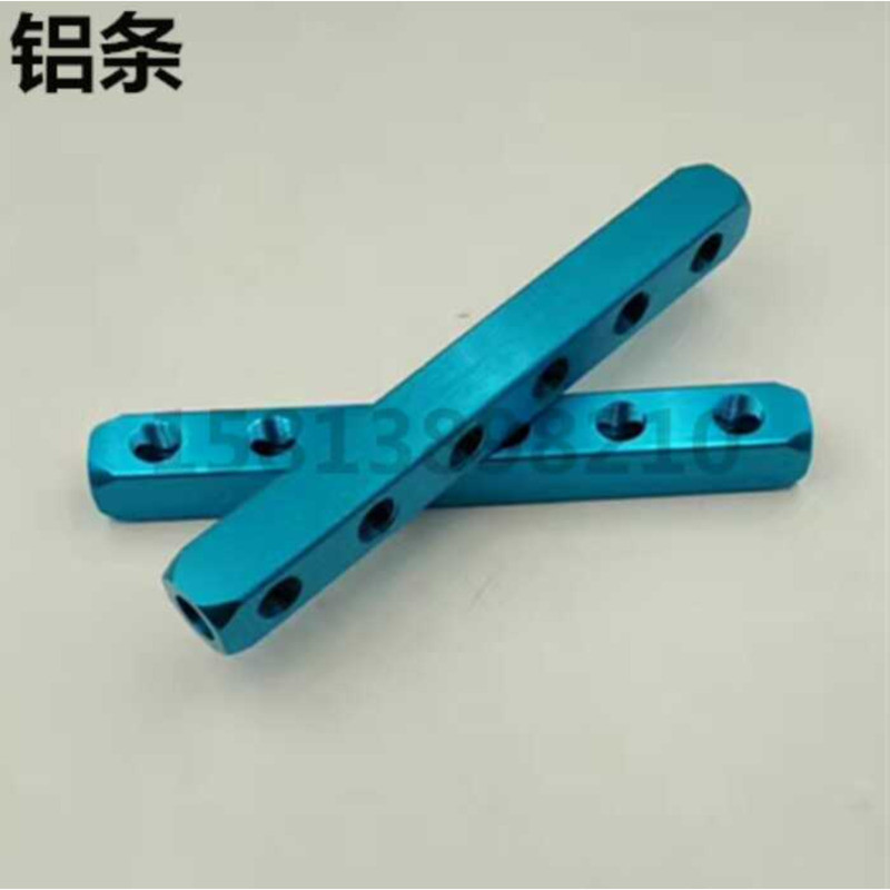 Aluminum Strip Pipe Multi-Channel C-Type Air Exhaust Quick Connector 1 In 10 8 Out 2F 3F 4F 5F ...